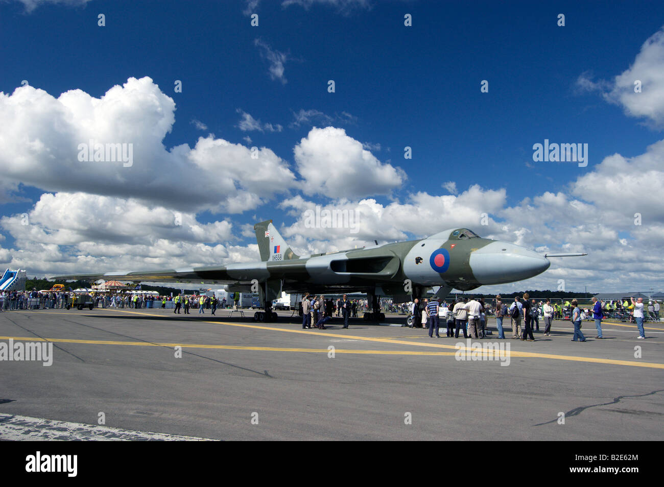 XH558 on display Stock Photo - Alamy