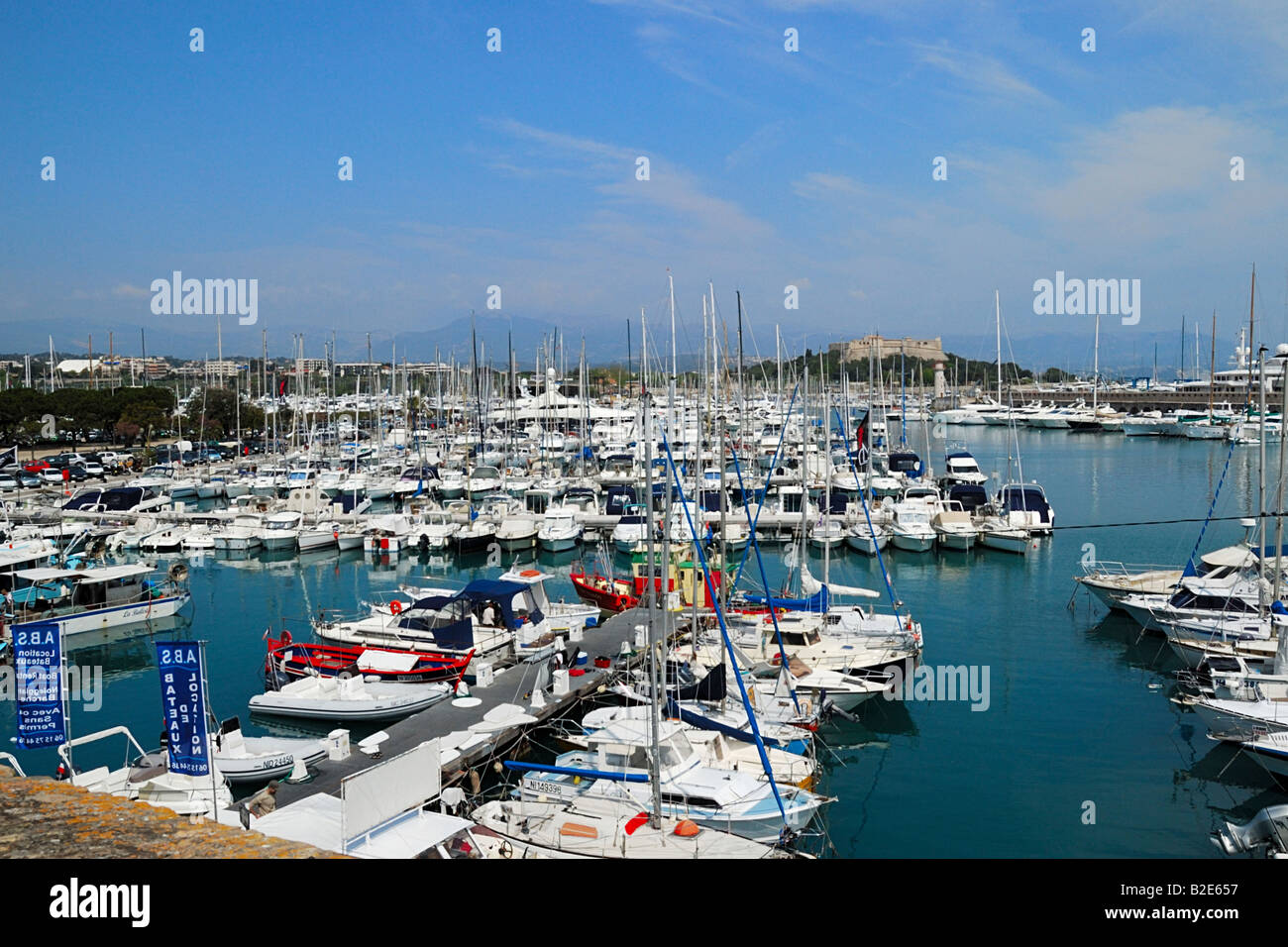 Antibes port vauban hi-res stock photography and images - Alamy