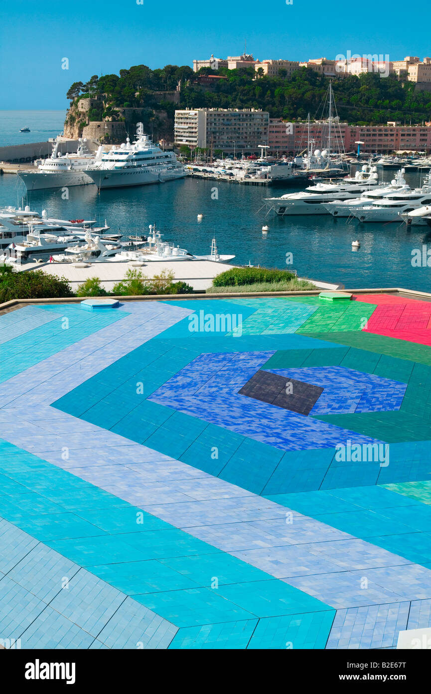 WORK BY VASARELY MONACO Stock Photo - Alamy