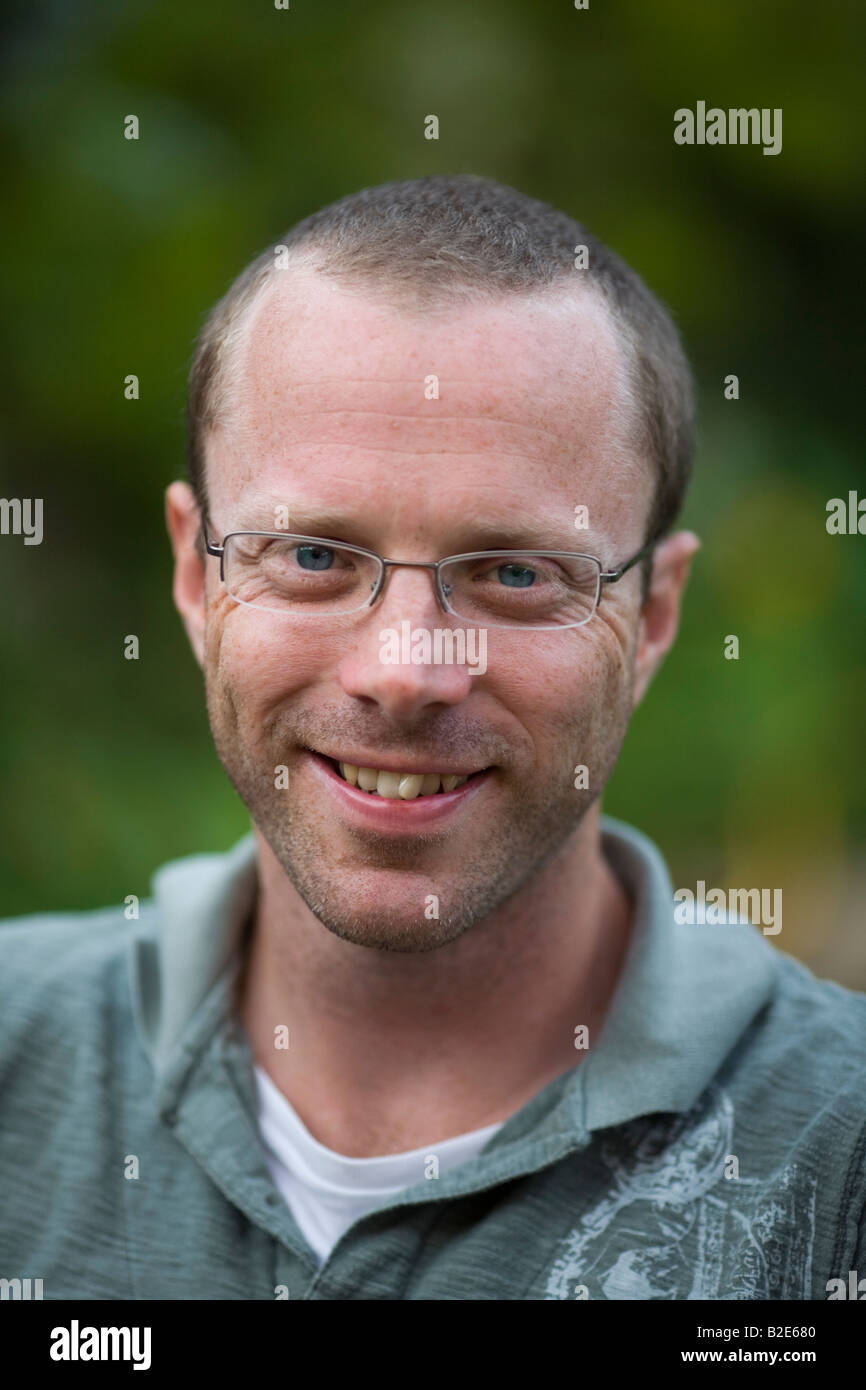 Smiling male headshot 2 Stock Photo - Alamy