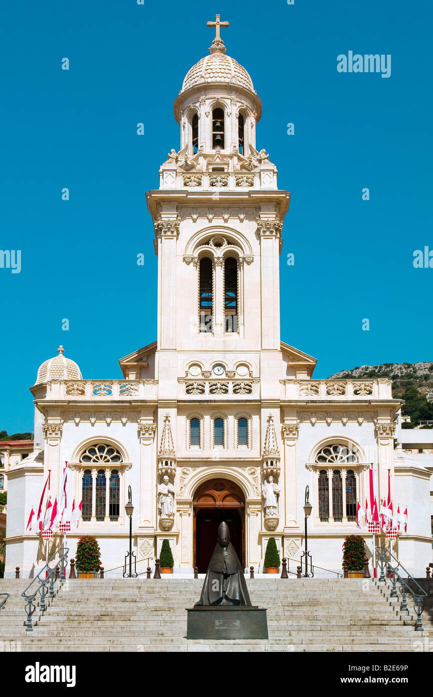 SAINT CHARLES CHURCH MONACO Stock Photo - Alamy