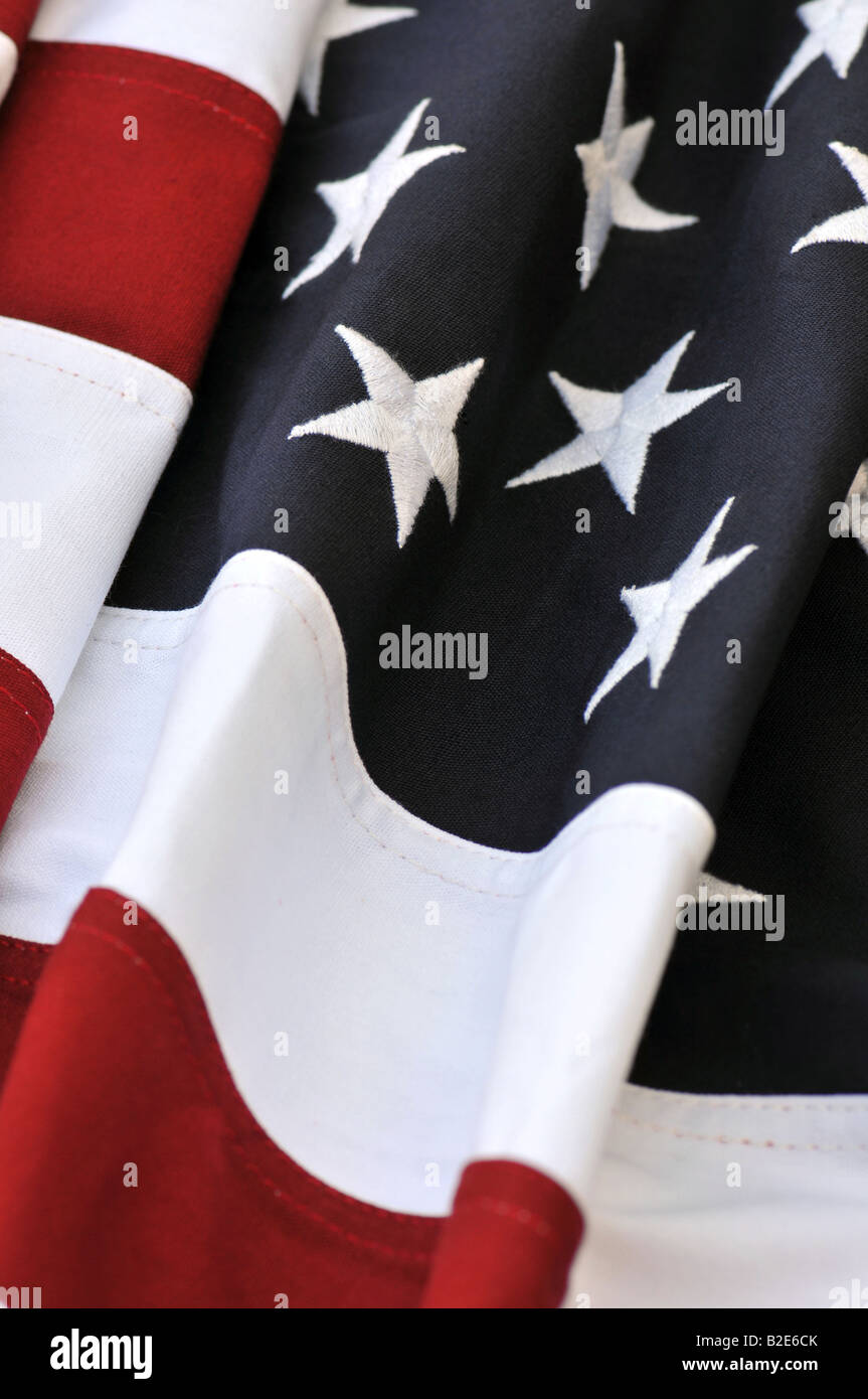 Colors Of America - vertical image of the stars and stripes of a US ...