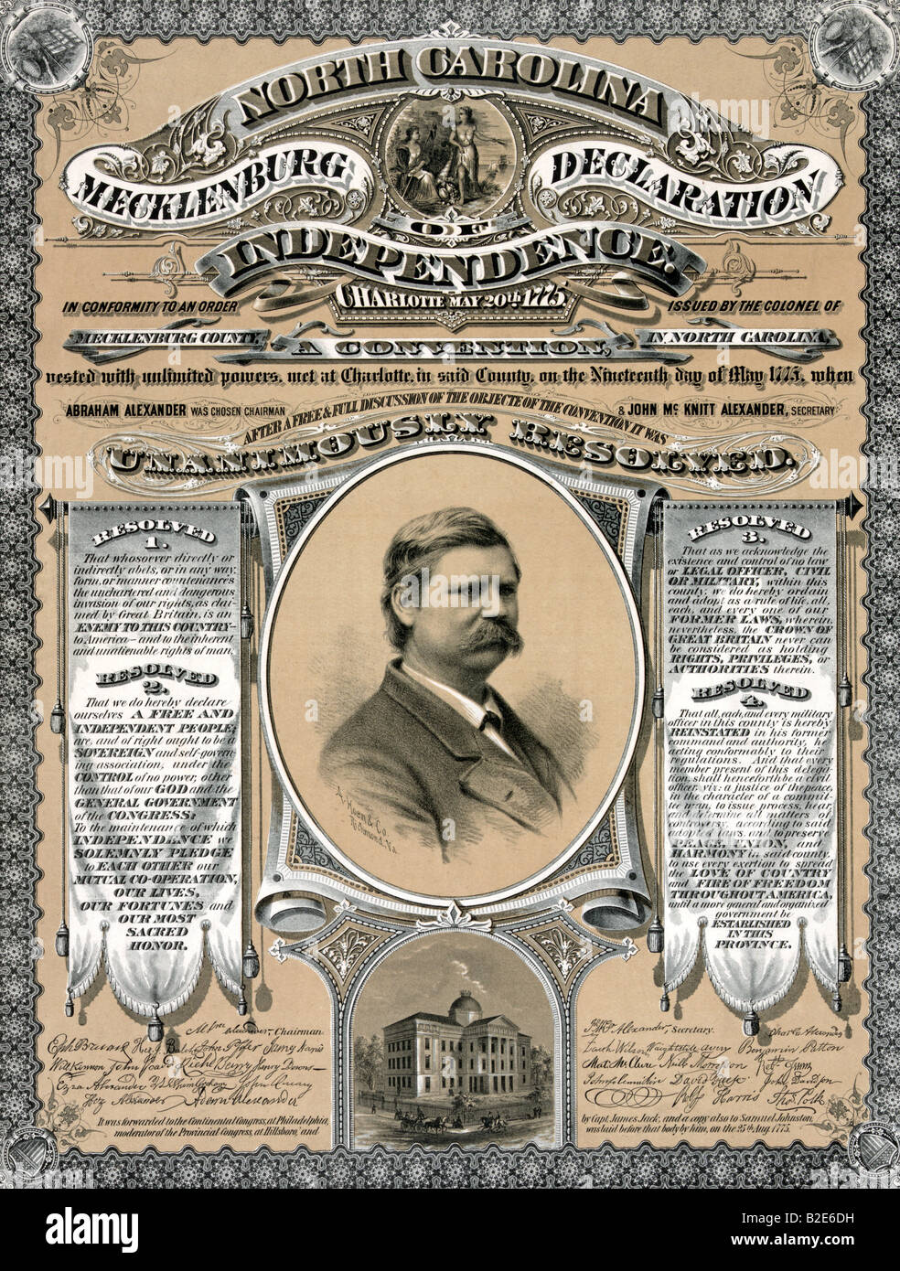 American colonies declare independence hi-res stock photography and ...