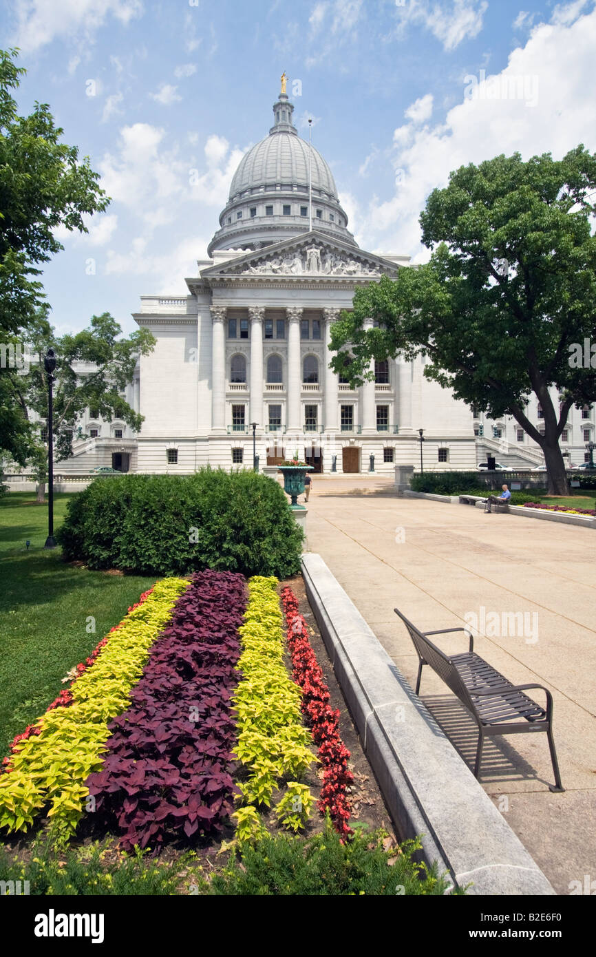 State Capitol of Wisconsin in Madison Stock Photo - Alamy
