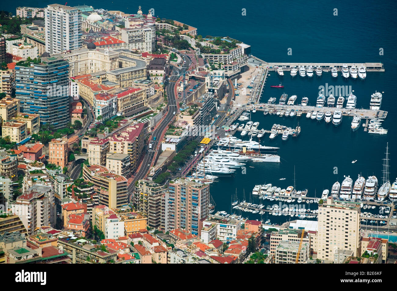 THE HARBOUR MONACO RIVIERA Stock Photo - Alamy