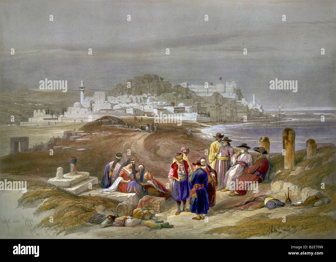 Jaffa ancient Joppa Stock Photo - Alamy