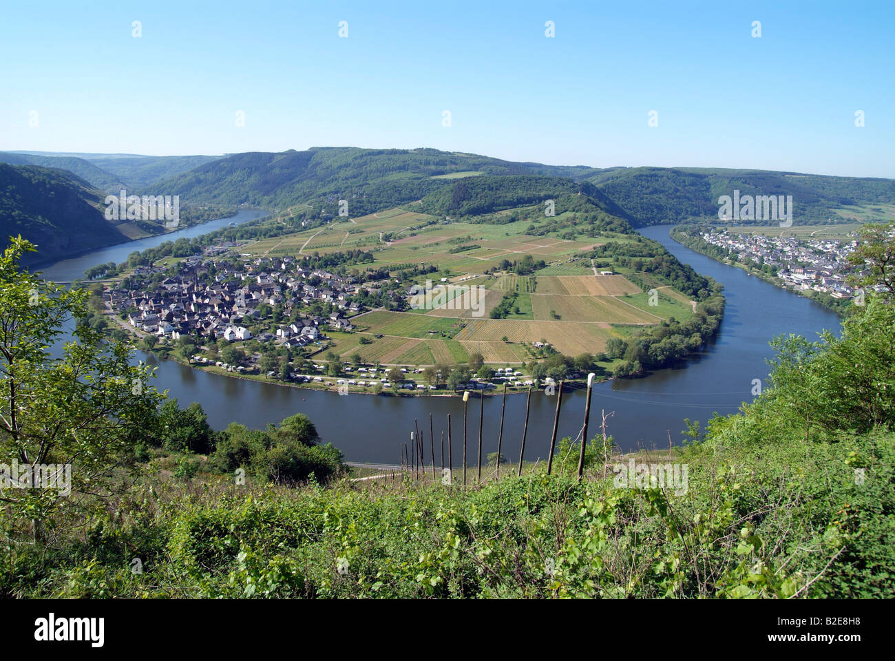 Moselschleife kroev hi-res stock photography and images - Alamy