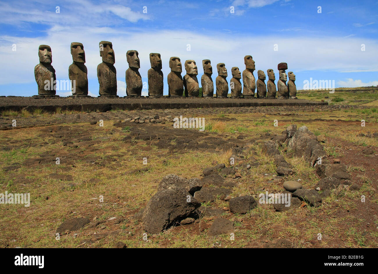 Moai statue hi-res stock photography and images - Alamy