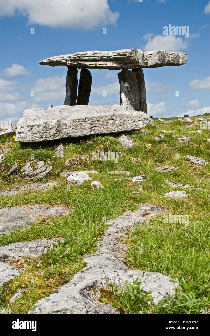 Neolithic stone on landscape Stock Photo - Alamy