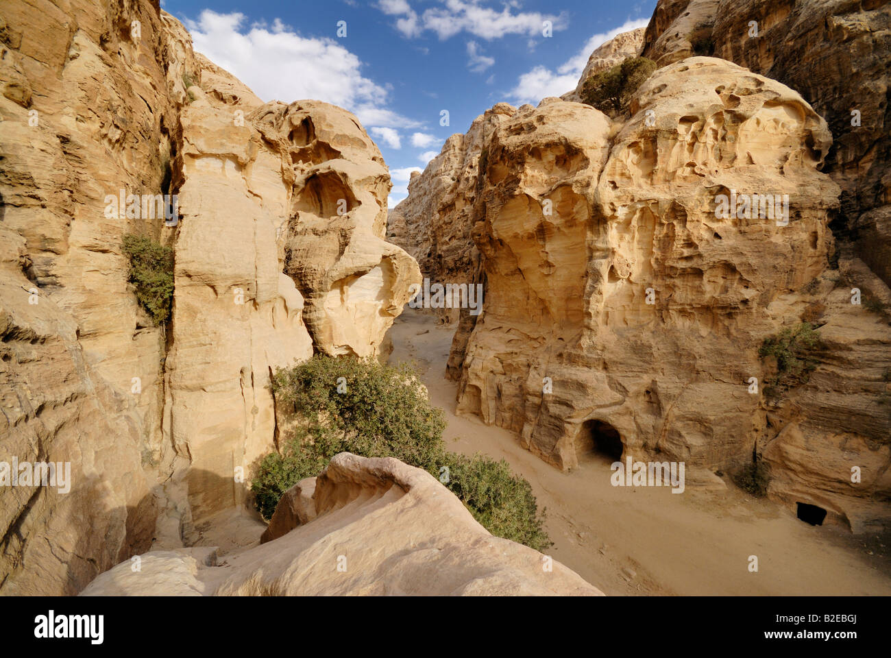 Rock formations on landscape Stock Photo - Alamy