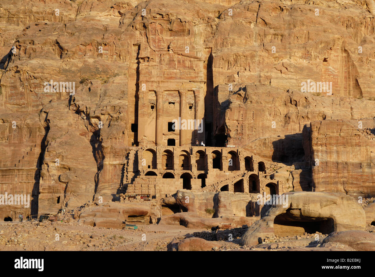 Old ruins of tomb Urn Tomb Petra Wadi Musa Jordan Stock Photo - Alamy