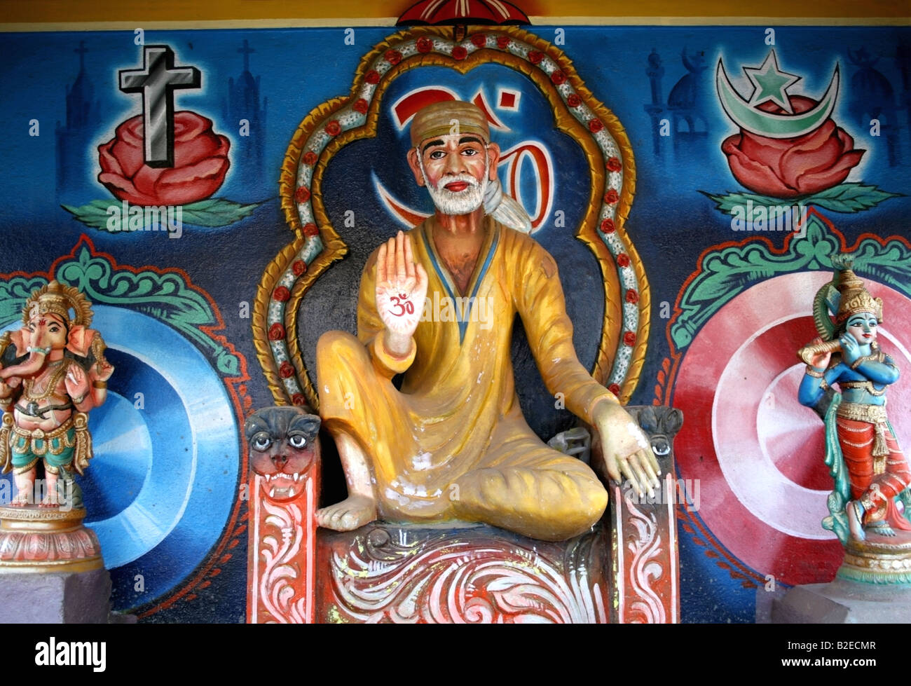 Sai baba of shirdi hi-res stock photography and images - Alamy