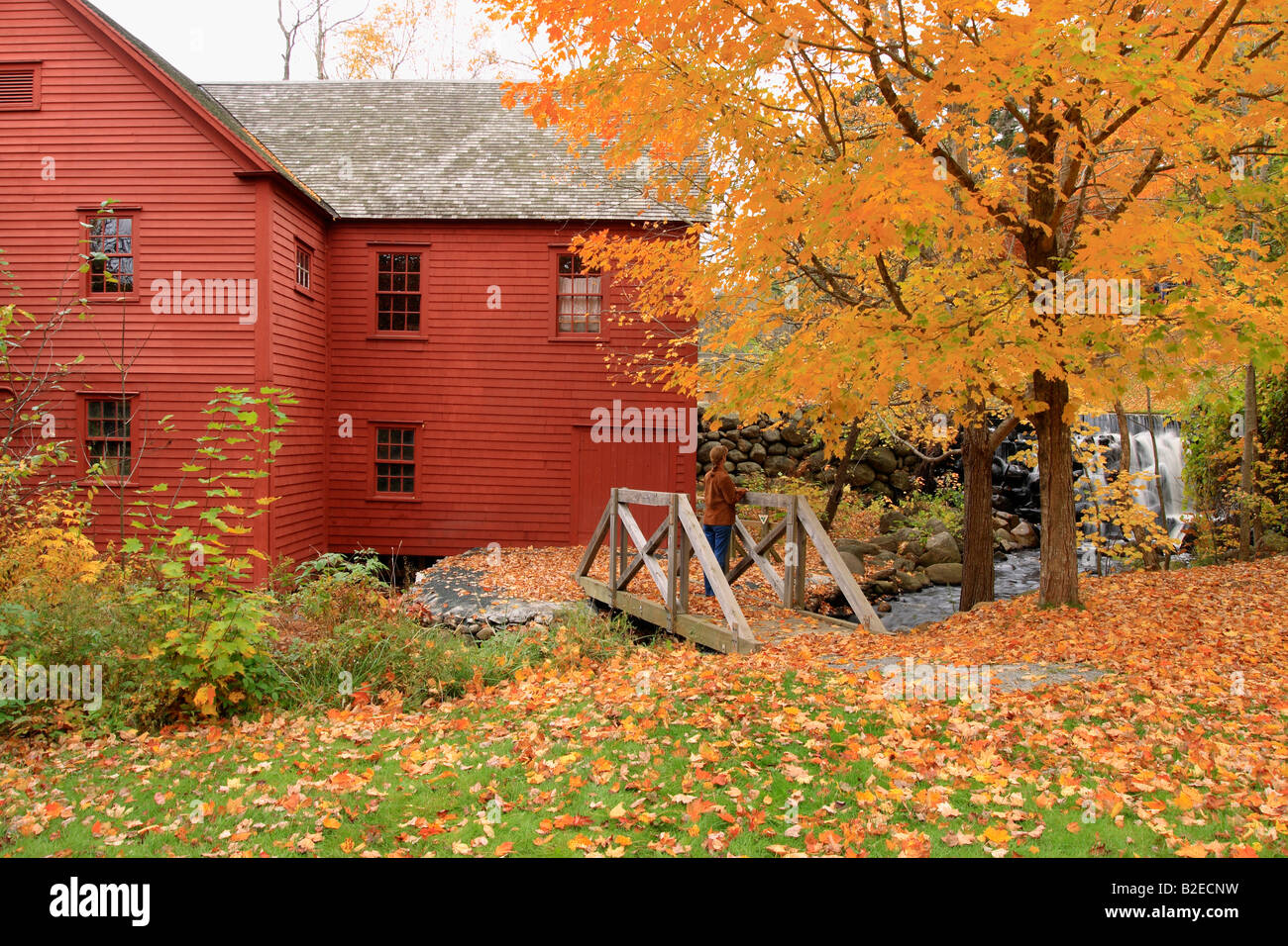 wile carding mill, Bridgewater n.s., Canada Stock Photo - Alamy