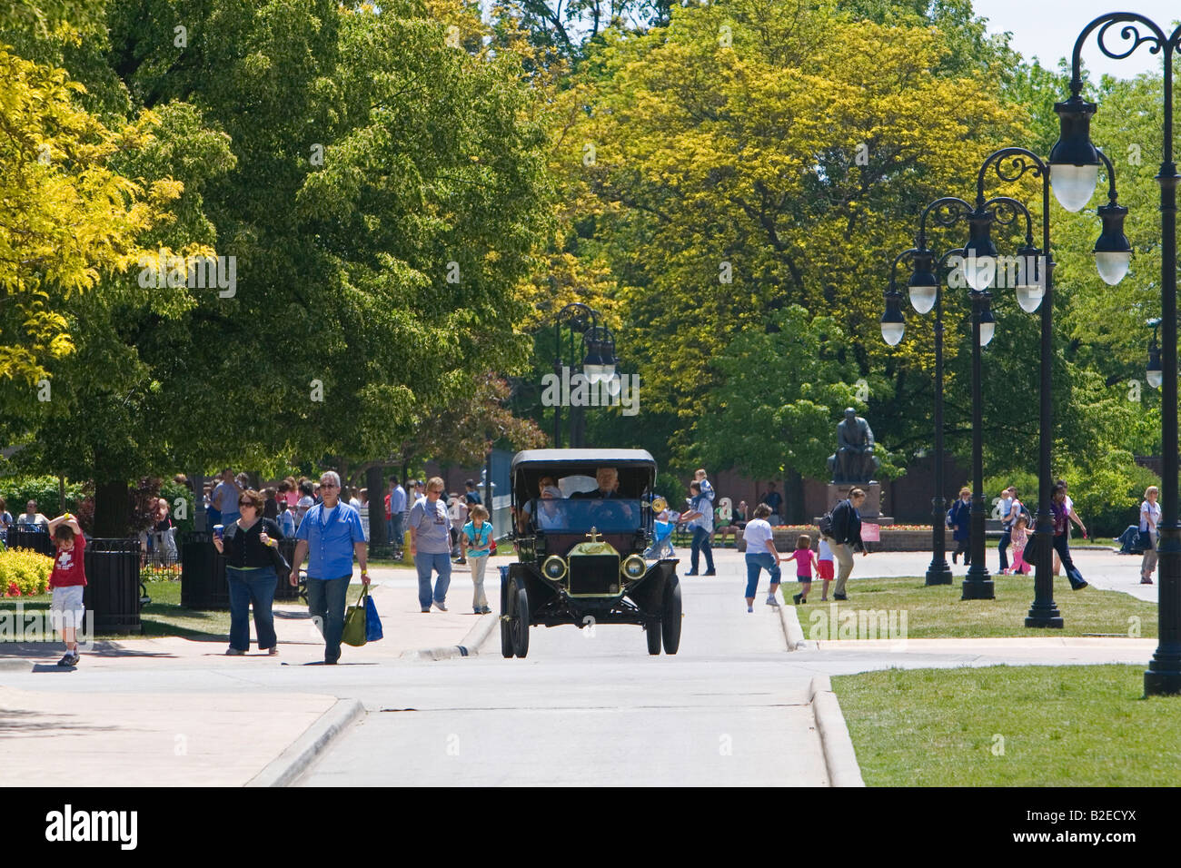 Model T on the street in Greenfield Village at The Henry Ford in ...