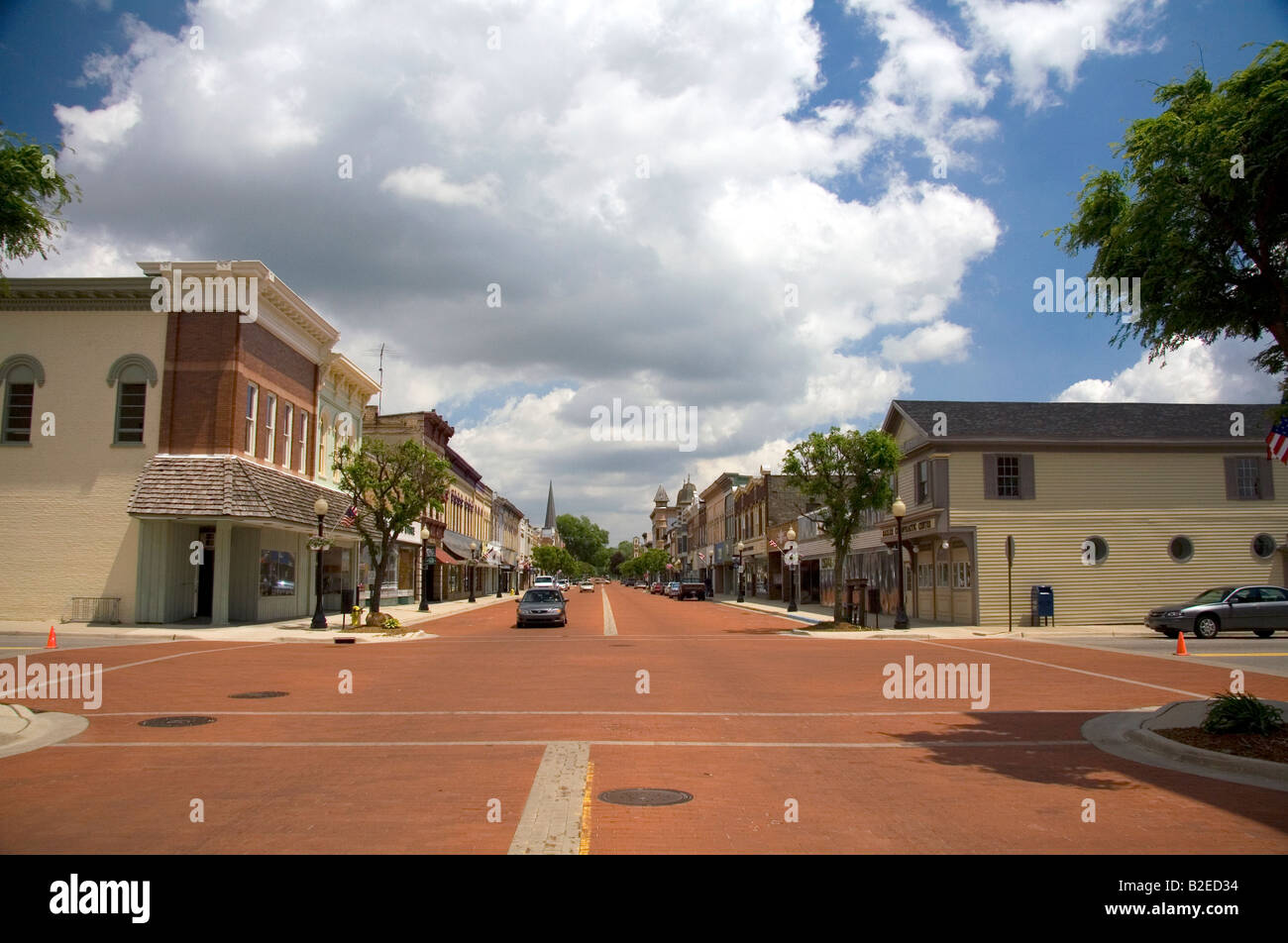 Midwest main street hi-res stock photography and images - Alamy
