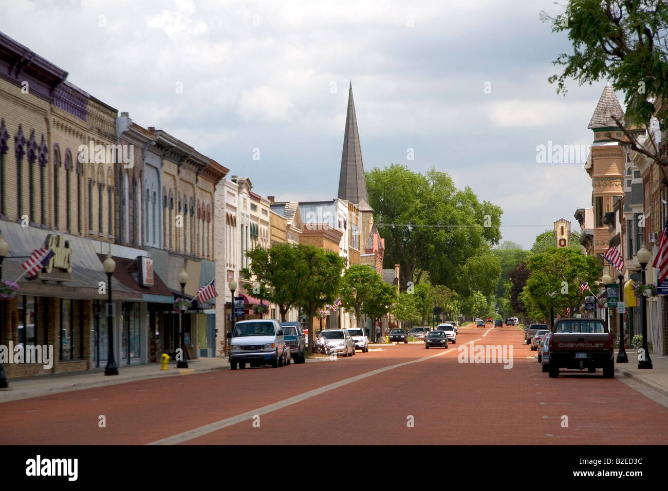 Midwest main street hi-res stock photography and images - Alamy