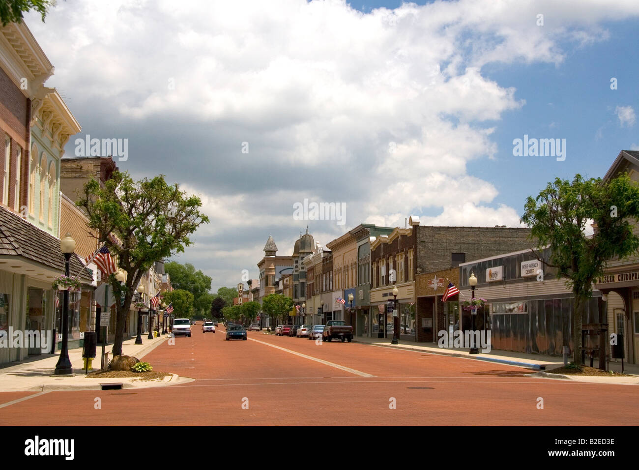 Midwest main street hi-res stock photography and images - Alamy