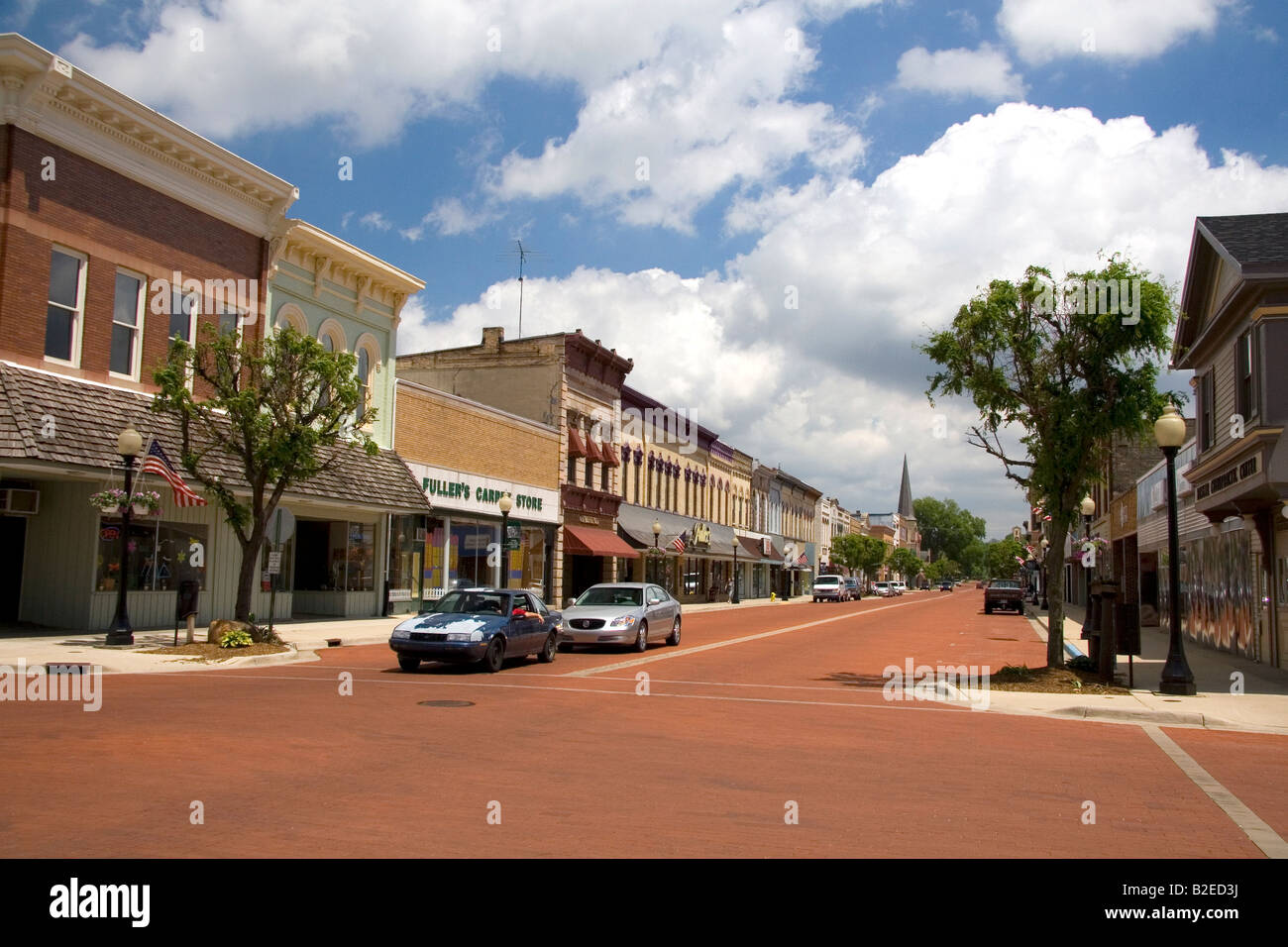 Midwest main street hi-res stock photography and images - Alamy