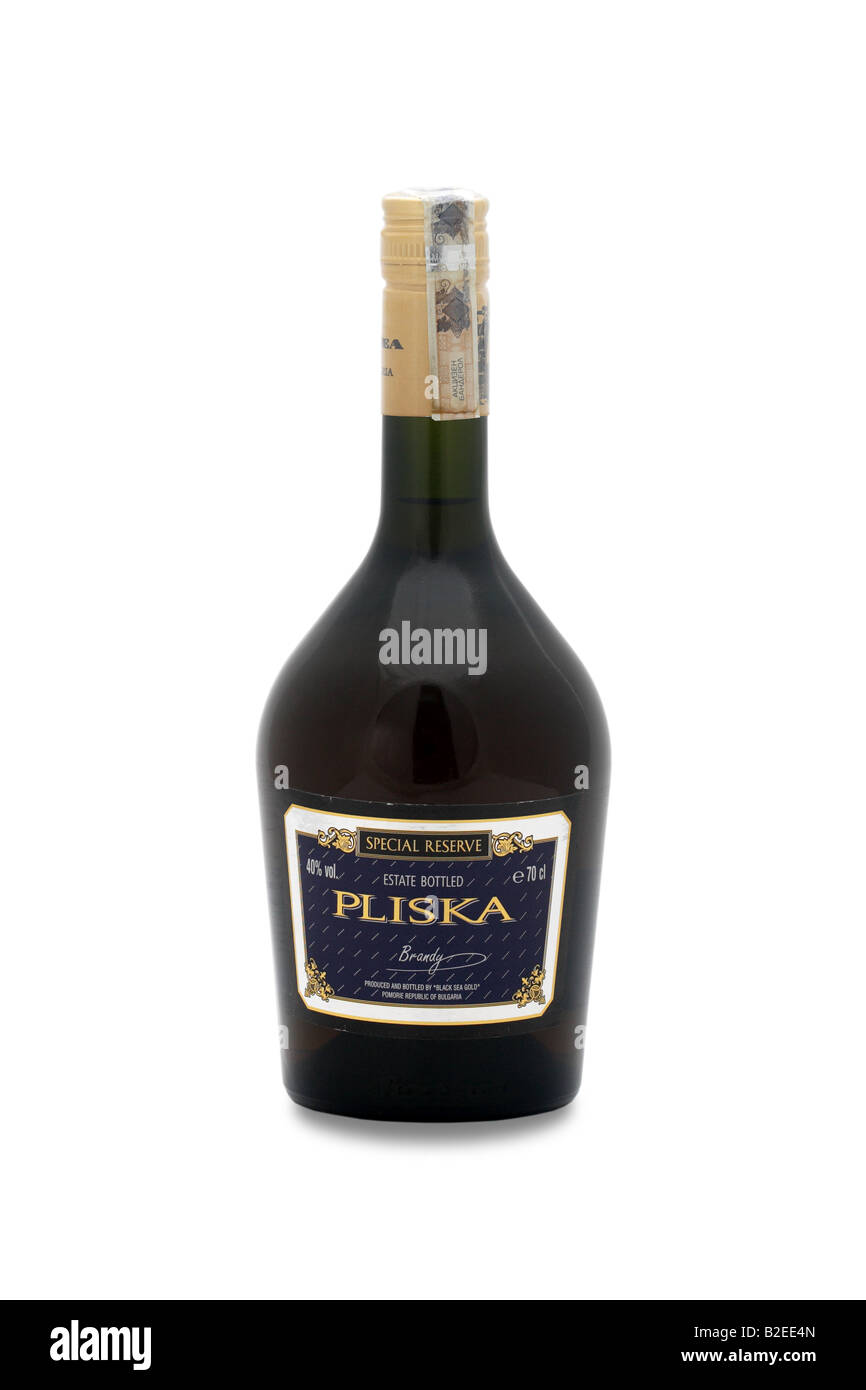 pliska special reserve black sea gold pomorie bulgaria brandy Stock ...