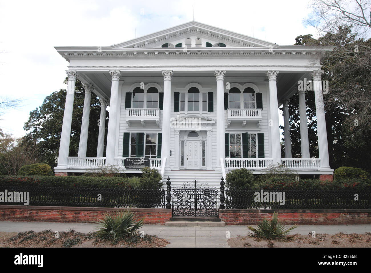 Bellamy Mansion museum Wilmington NC USA Stock Photo - Alamy