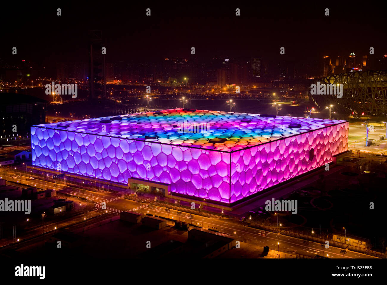 National Aquatics Center,Beijing Stock Photo - Alamy