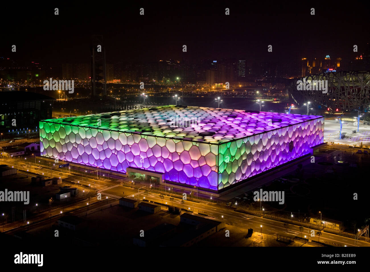 National Aquatics Center,Beijing Stock Photo - Alamy
