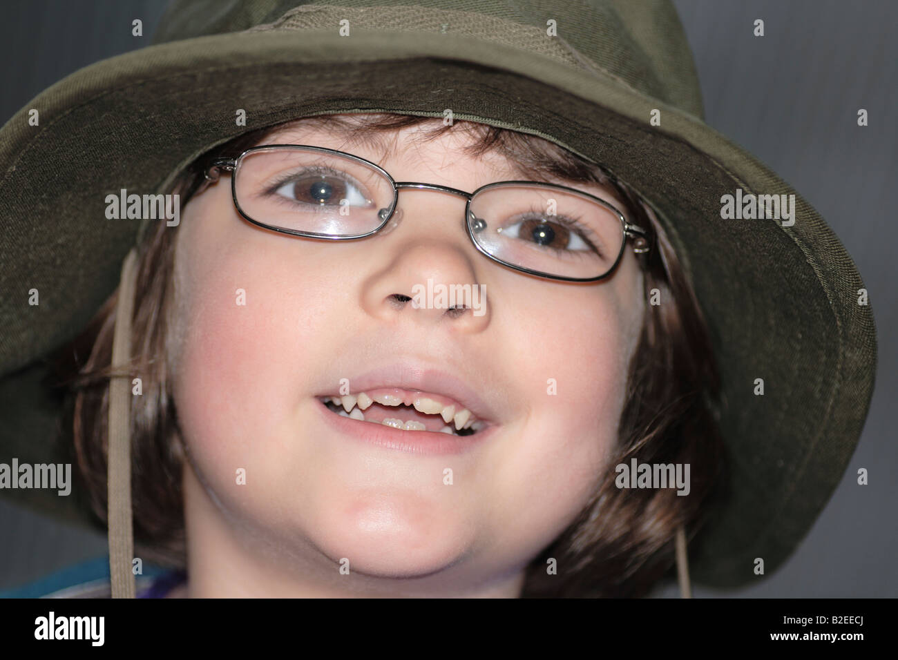 A 7 Year Old Girl In Hat And Glasses Stock Photo Alamy A 7 Year Old Girl In Hat And Glasses Stock Photo Alamy