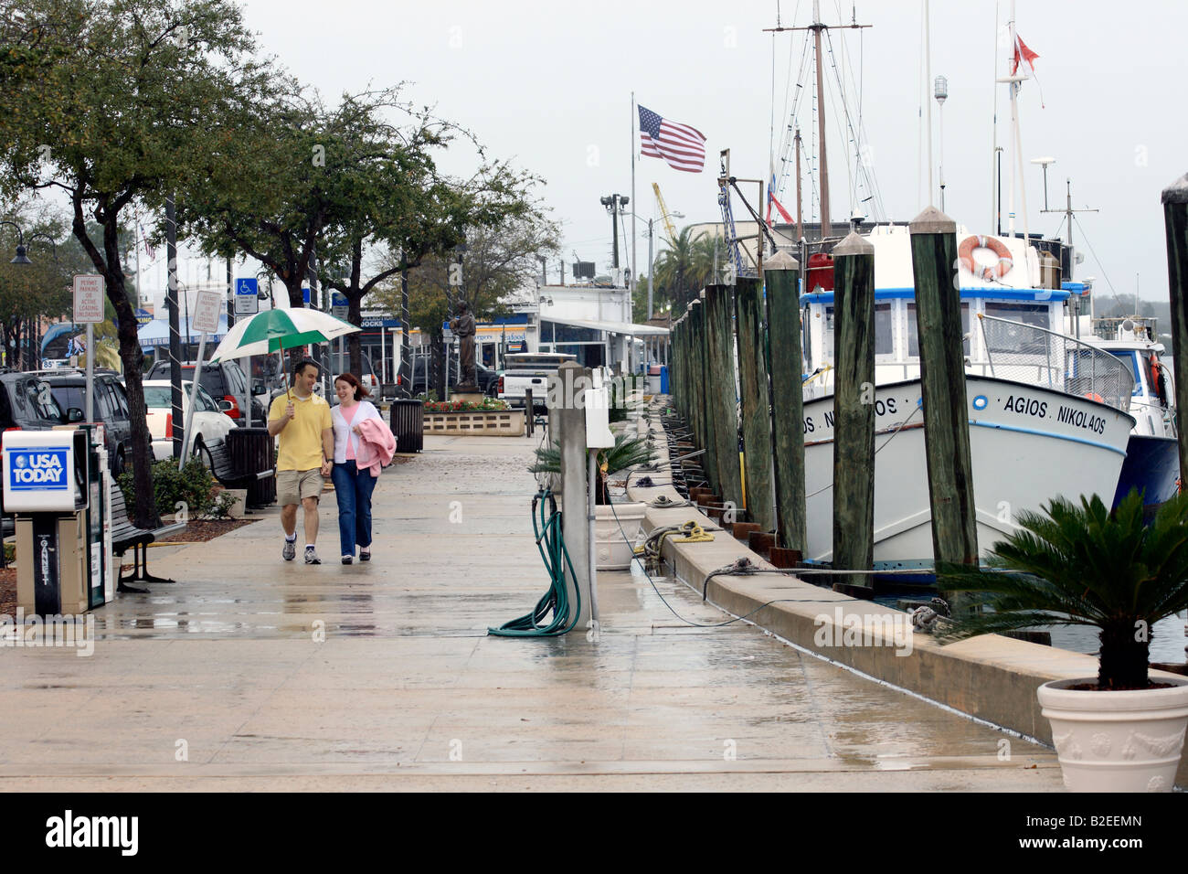 Downtown tarpon springs hi-res stock photography and images - Alamy