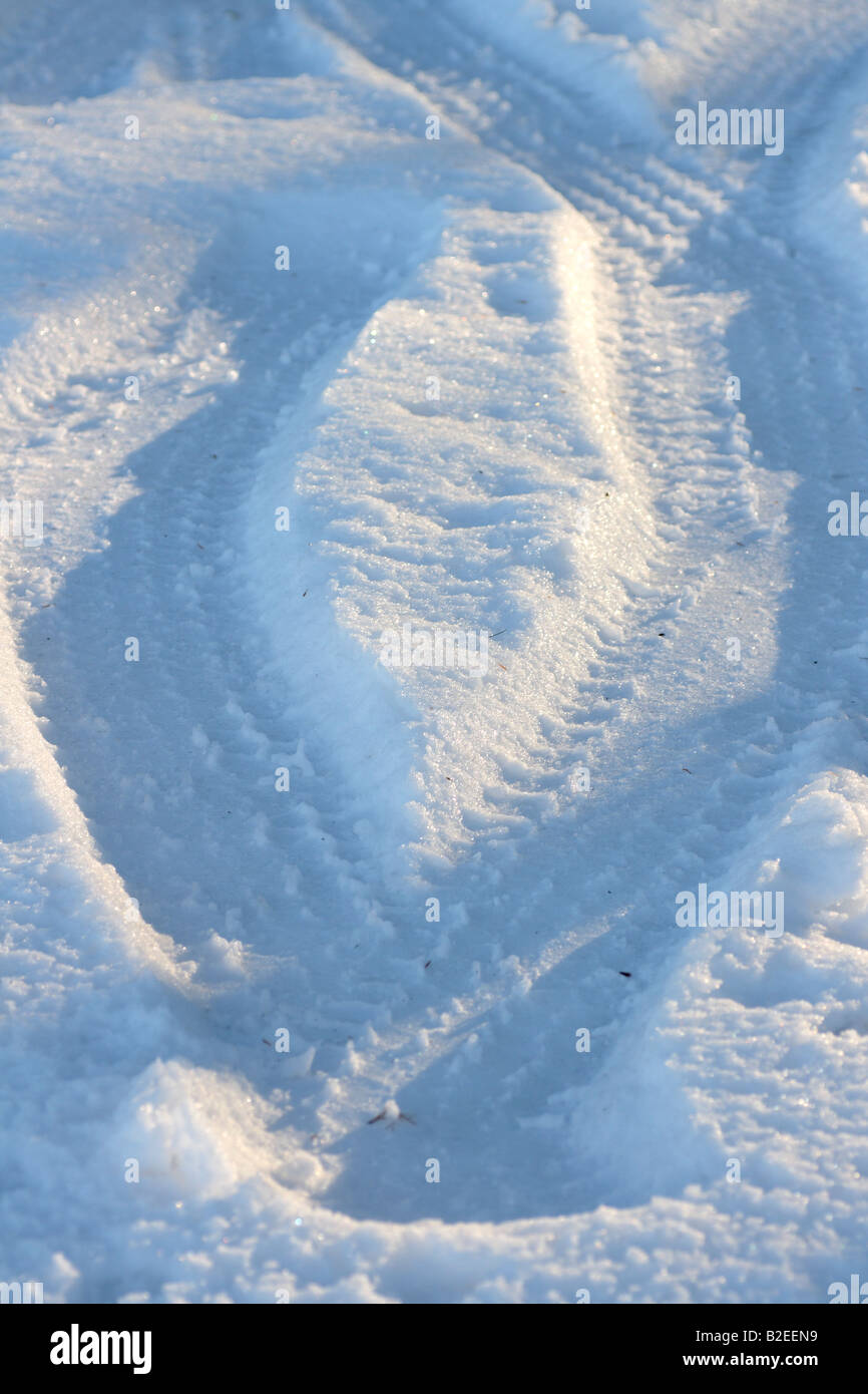 Tire tracks marks hi-res stock photography and images - Alamy