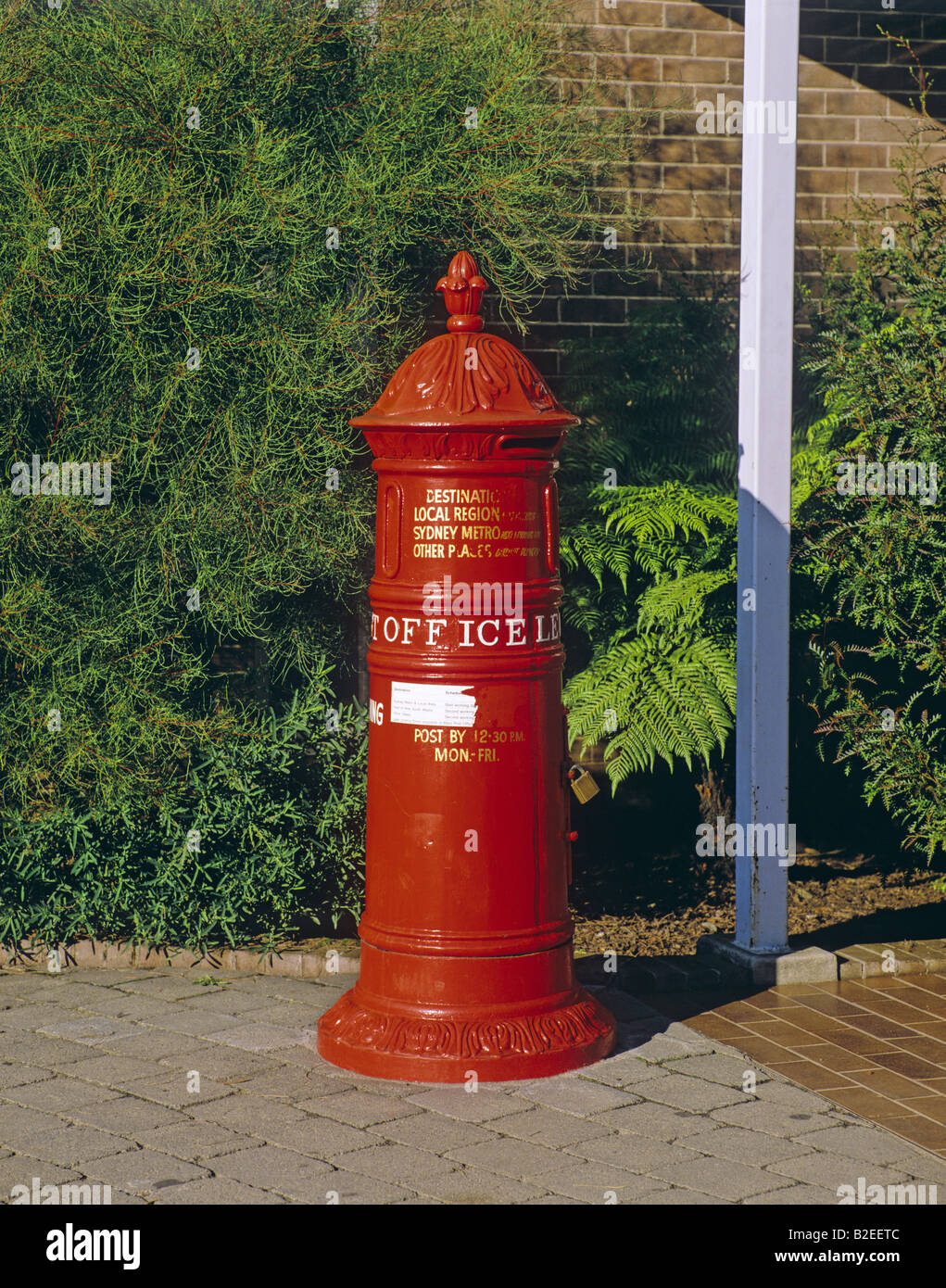 An Old Style Post Box Sydney Australia Stock Photo - Alamy