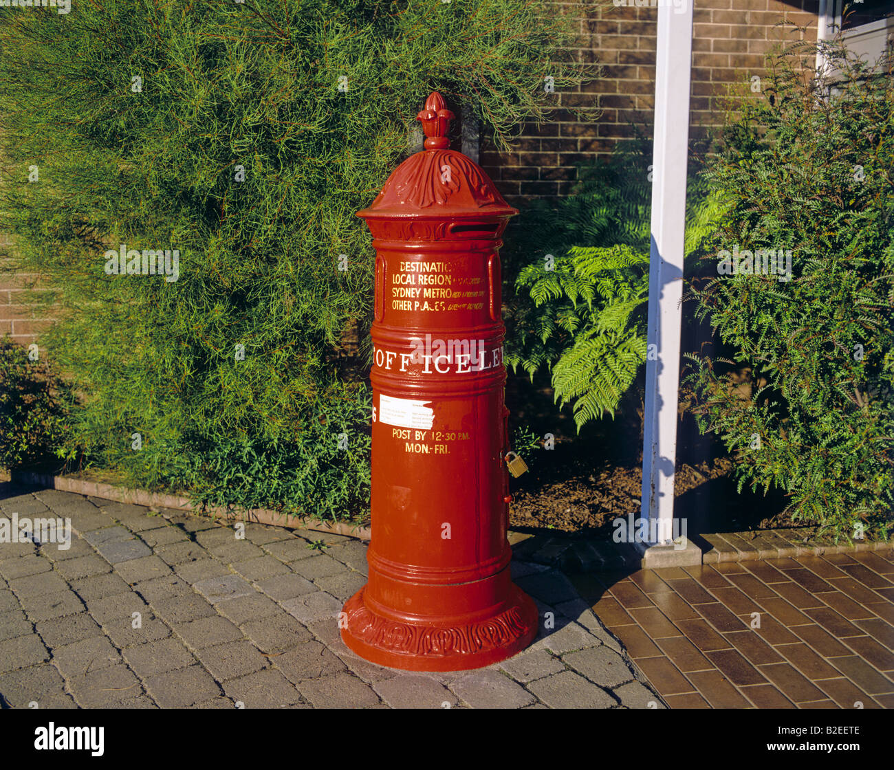 An Old Style Post Box Sydney Australia Stock Photo - Alamy