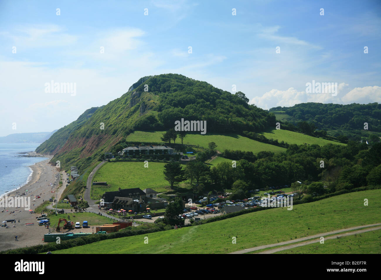Branscombe village hi-res stock photography and images - Alamy