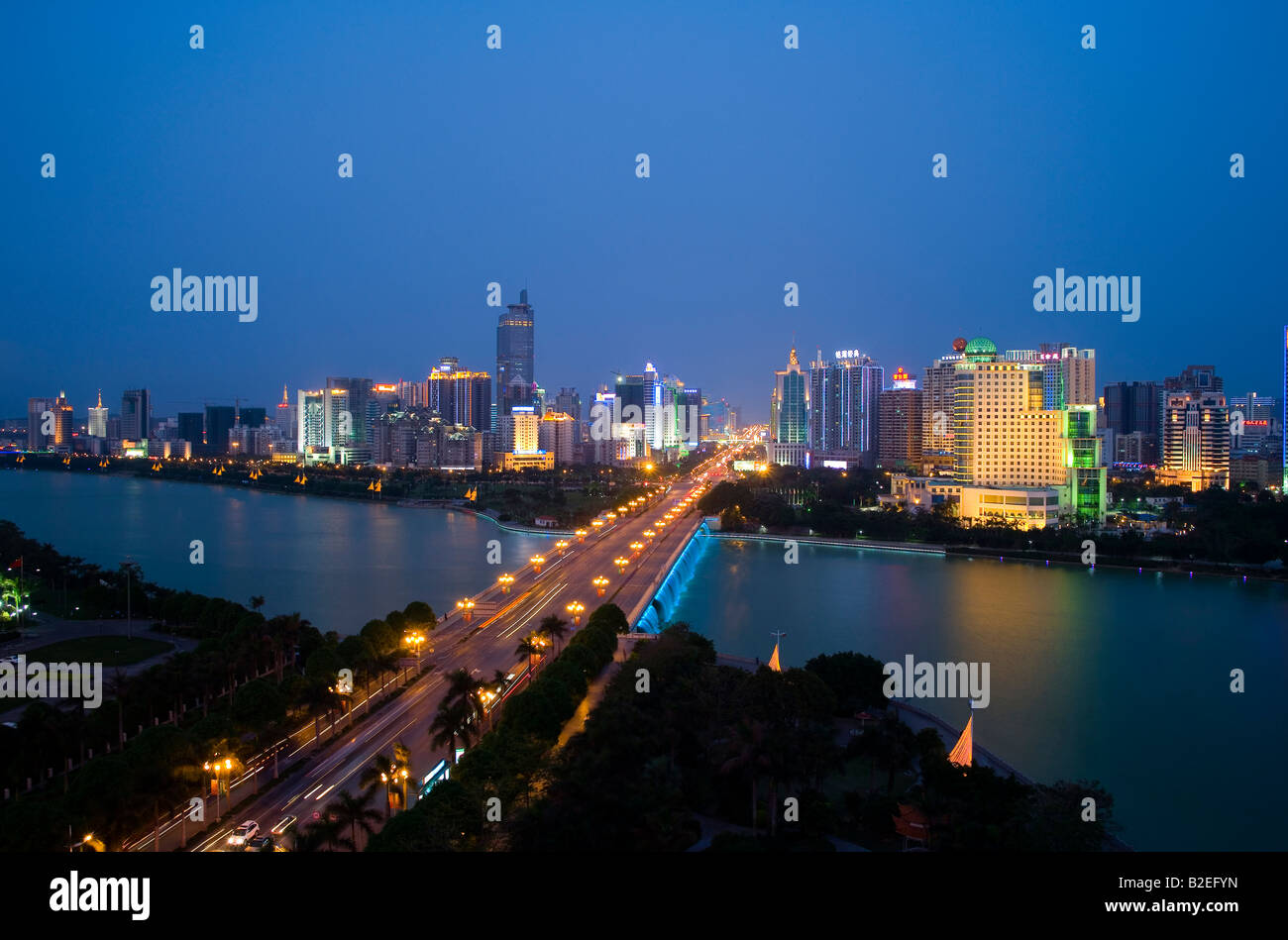 Night of nanning hi-res stock photography and images - Alamy
