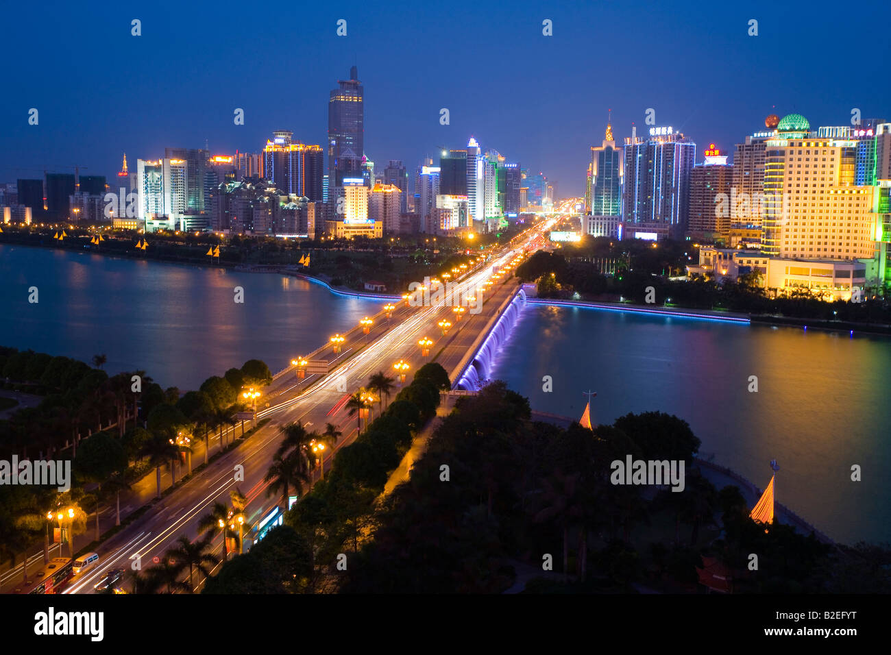 Night of nanning hi-res stock photography and images - Alamy