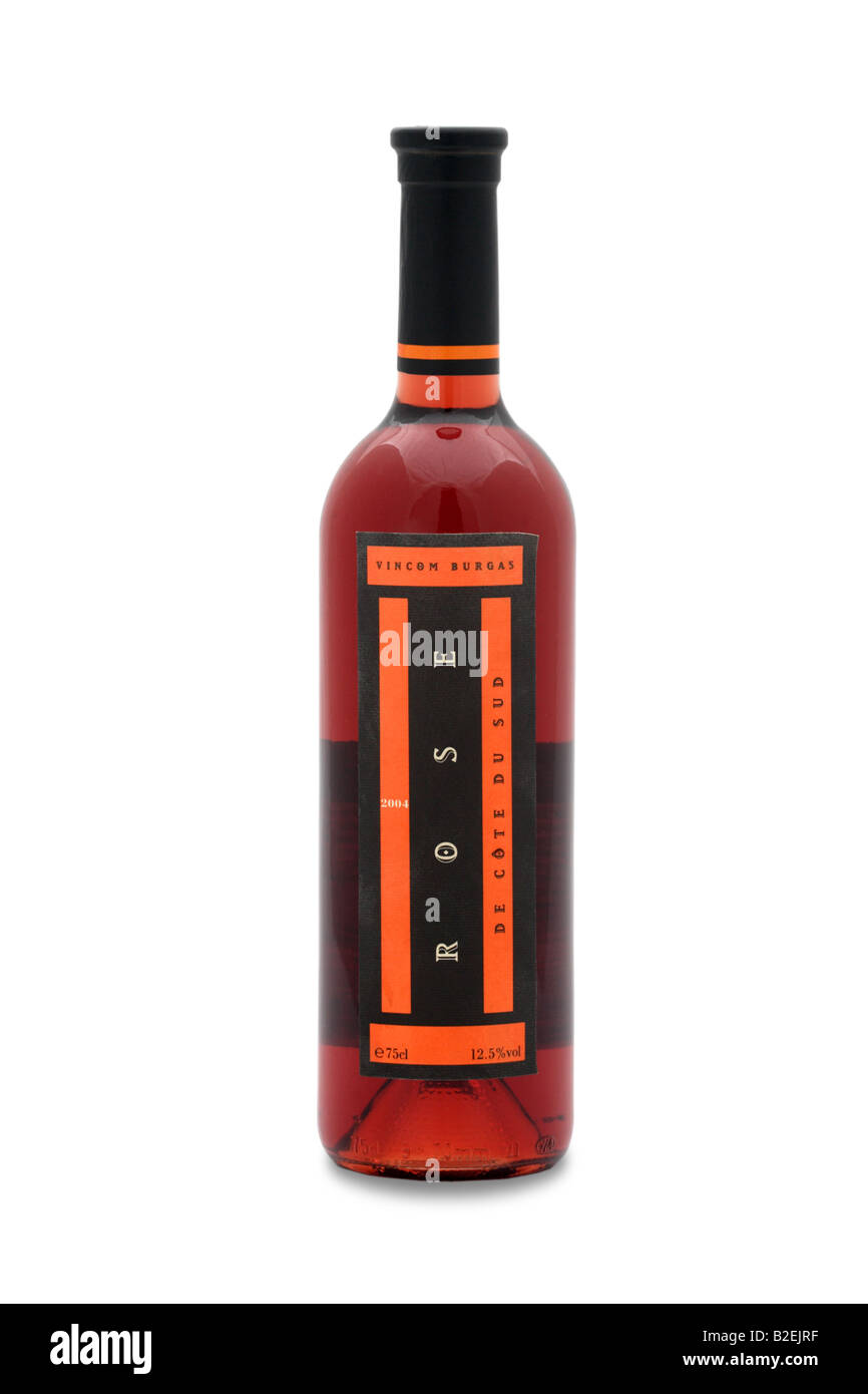 vincom burgas red wine rose de cote du sub unit alcohol Bulgaria Stock ...