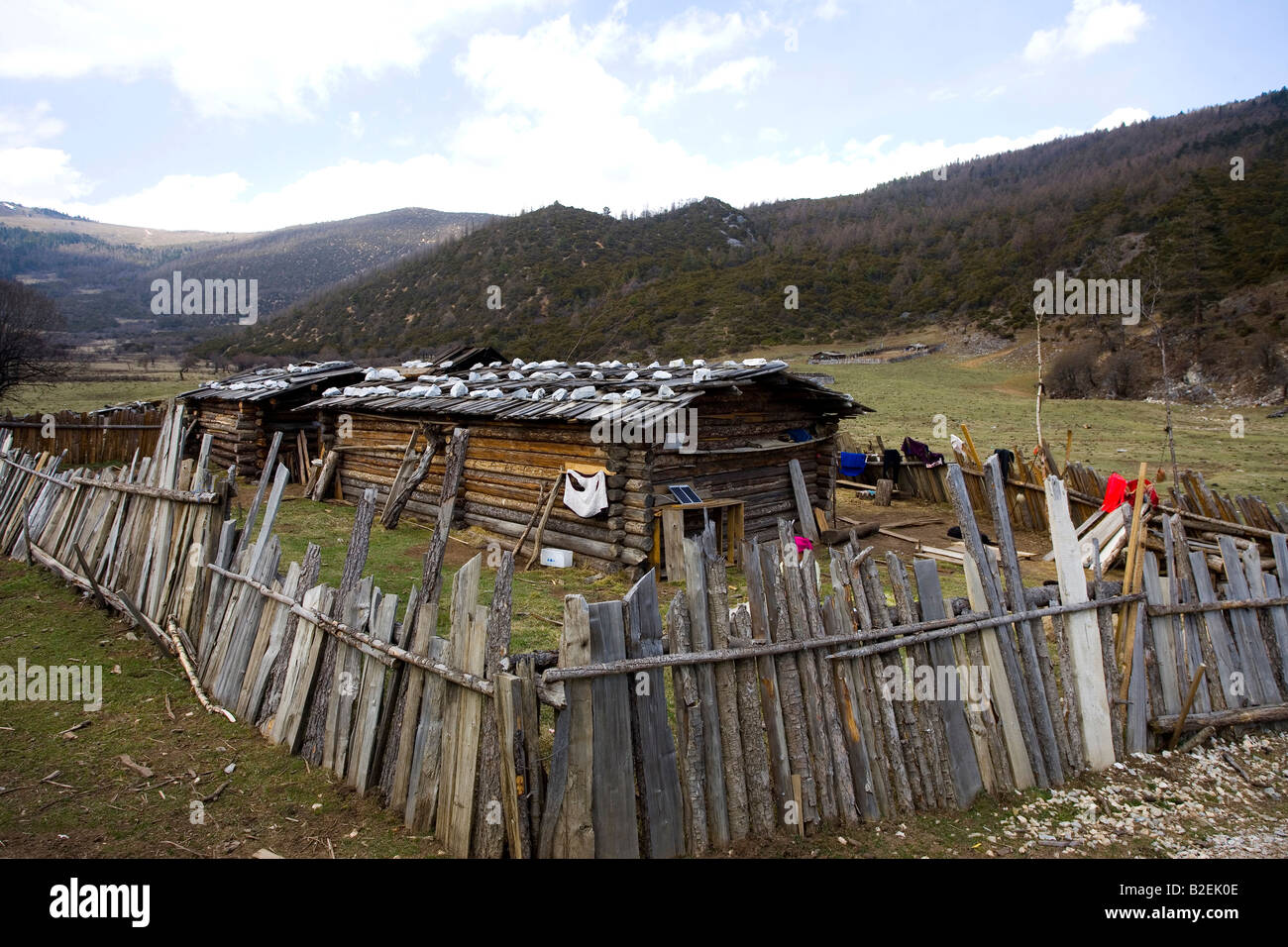 Yunnan,Pudacuo National Park Stock Photo - Alamy