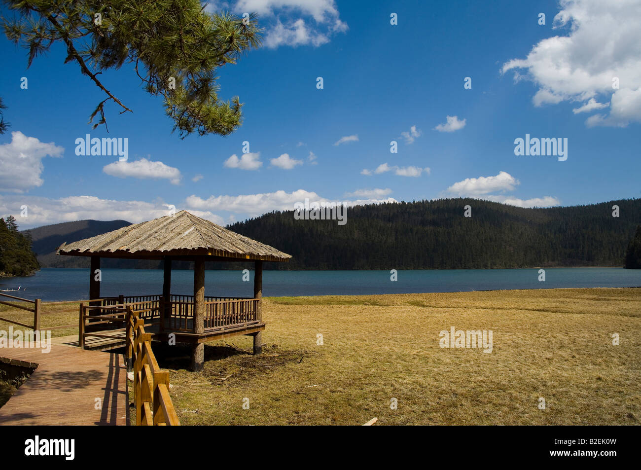 Yunnan,Pudacuo National Park Stock Photo - Alamy