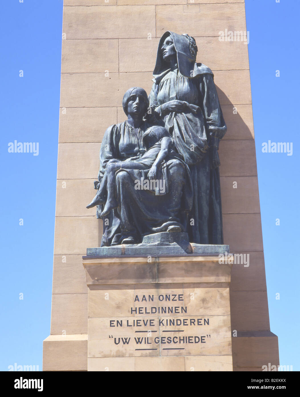 Woman's Memorial in Bloemfontein Stock Photo - Alamy