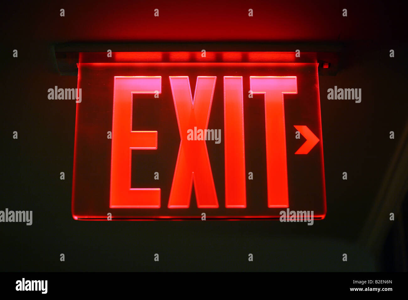 Illuminated warning emergency notice alert attention drill water ...