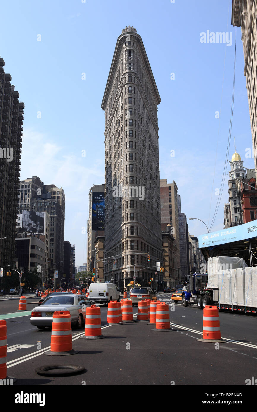 The Flatiron building in Manhattan, New York City Stock Photo - Alamy