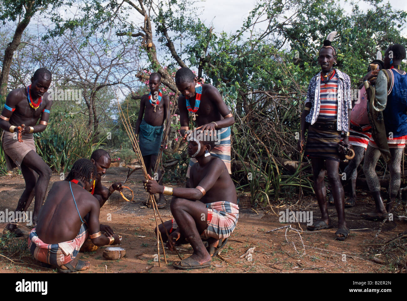 Indigenous rite of passage ritual hi-res stock photography and images ...