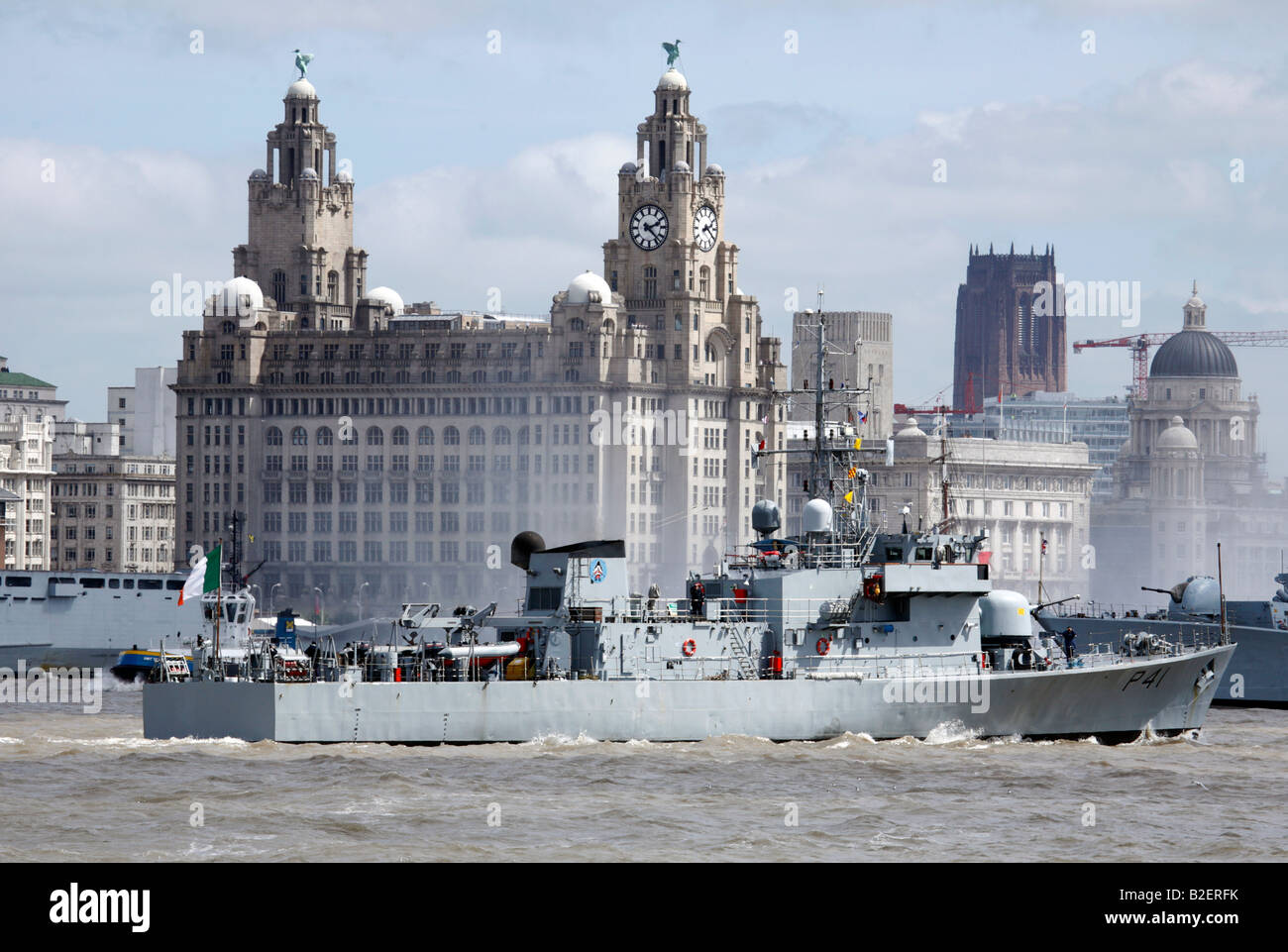 Le Orla Peacock Class Patrol of the Irish Naval Service Passing the ...