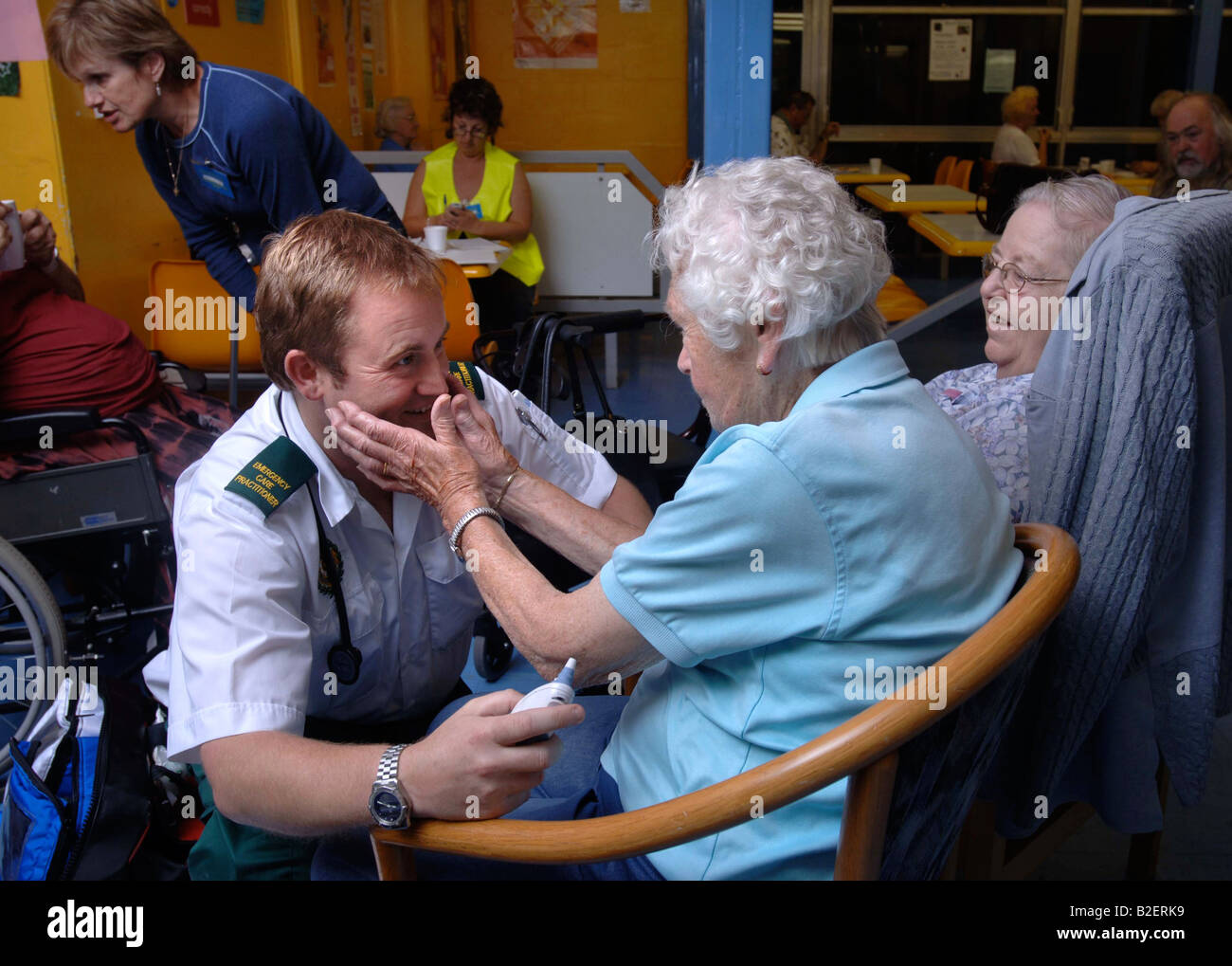 Elderly residents nursing home rescued hi-res stock photography and ...