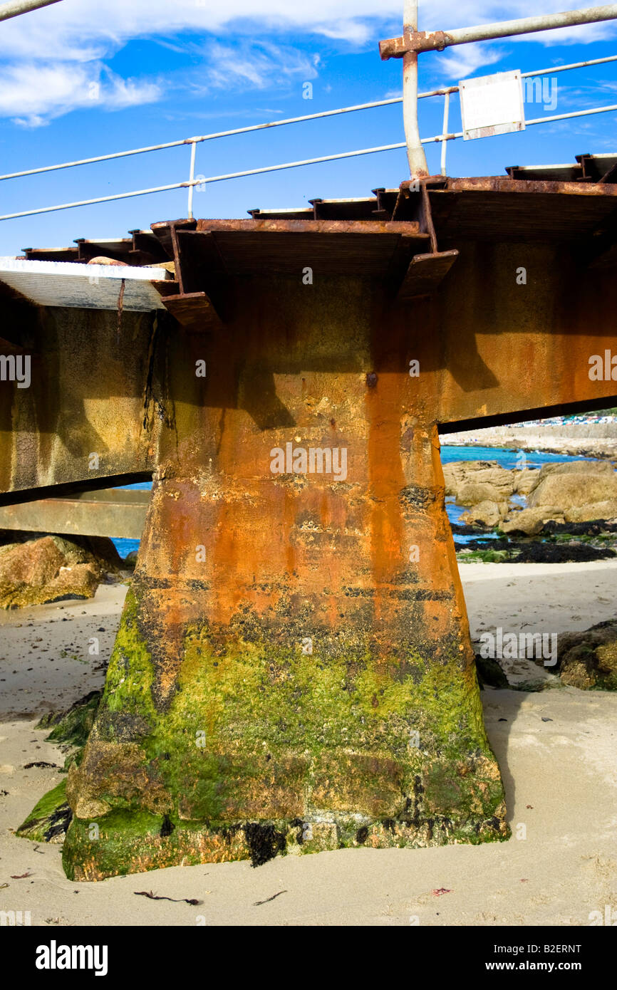 Nautical architecture at Sennen Cove, Cornwall, UK Stock Photo - Alamy