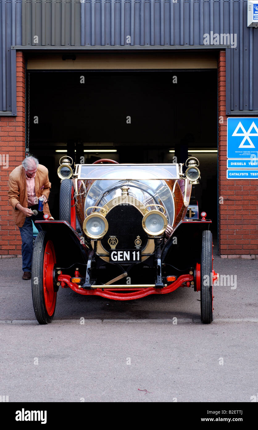 The genuine Chitty Chitty Bang Bang car which was used in the film ...