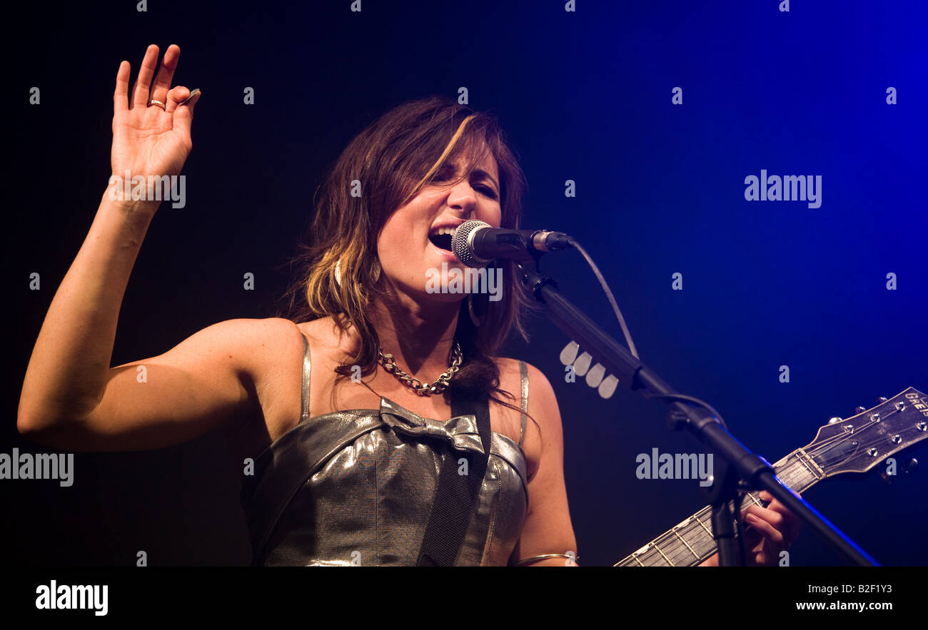 Kate KT Tunstall on the Summerisle Main Stage at the 2008 Wickerman ...