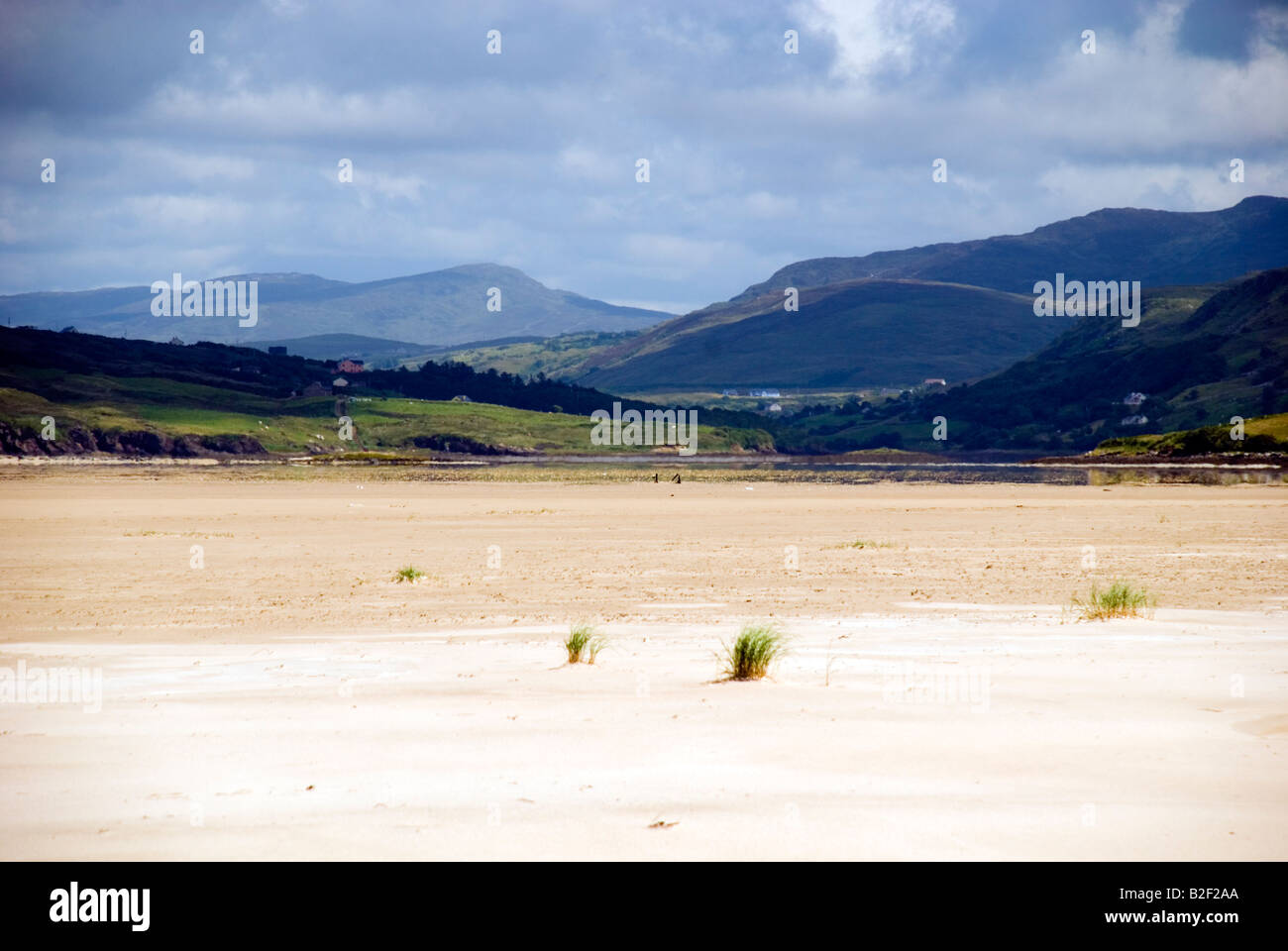 Maghera Ardara County Donegal Ireland View from Maghera Beach towards ...