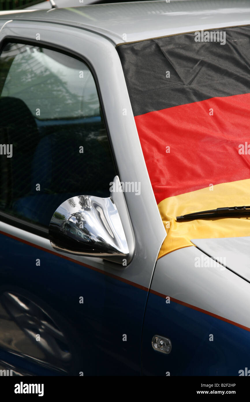 German football fans pride flag hi-res stock photography and images - Alamy
