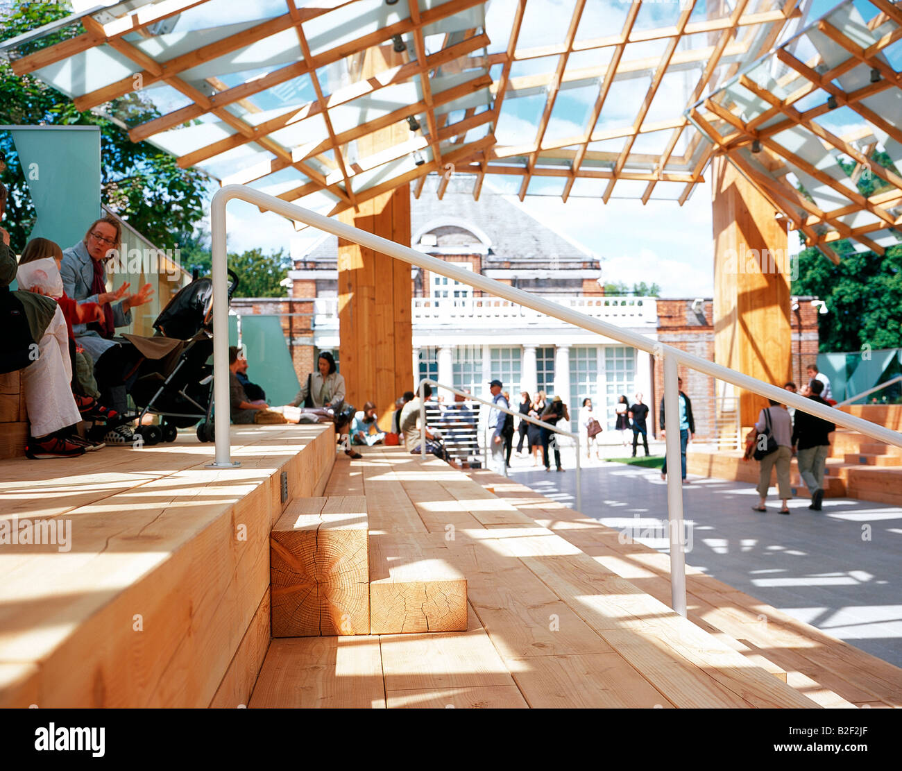 Interior Space of the Pavilion, Serpentine Gallery Pavilion 2008 London ...