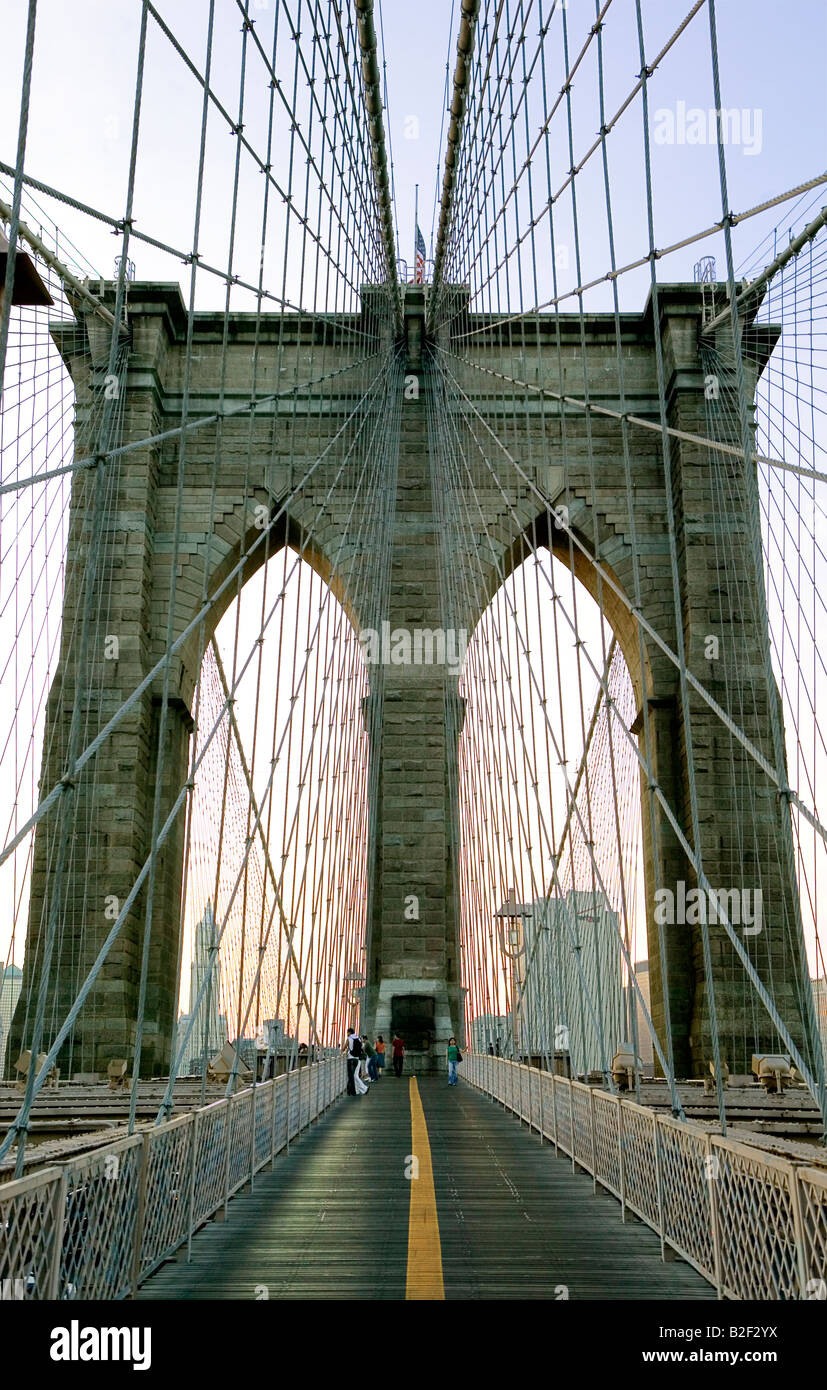 Yellow line bridge hi-res stock photography and images - Alamy